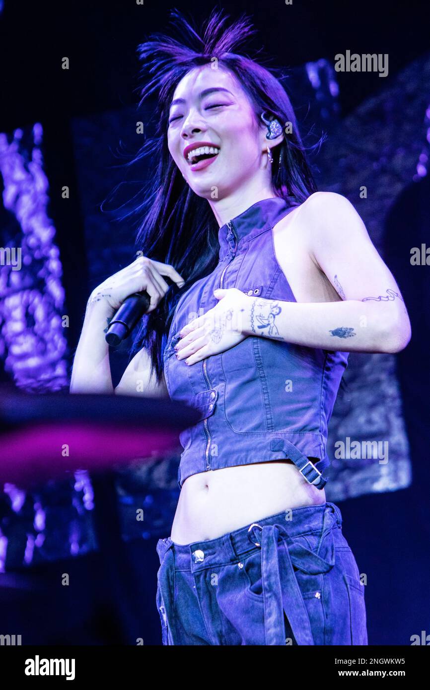 Milan Italy. 18 February 2023. The Japanese-British singer-songwriter ...