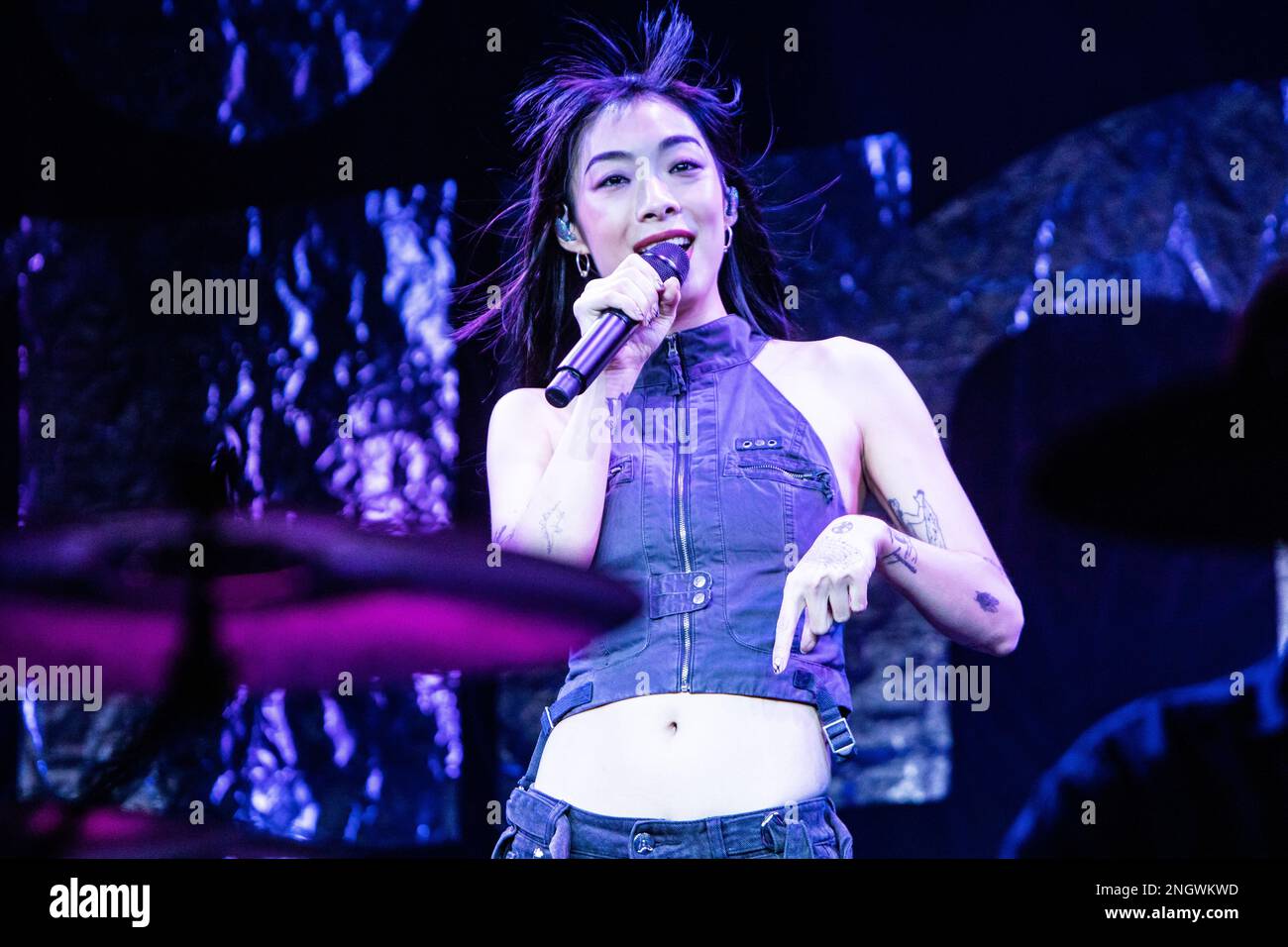 Milan Italy. 18 February 2023. The Japanese-British singer-songwriter ...