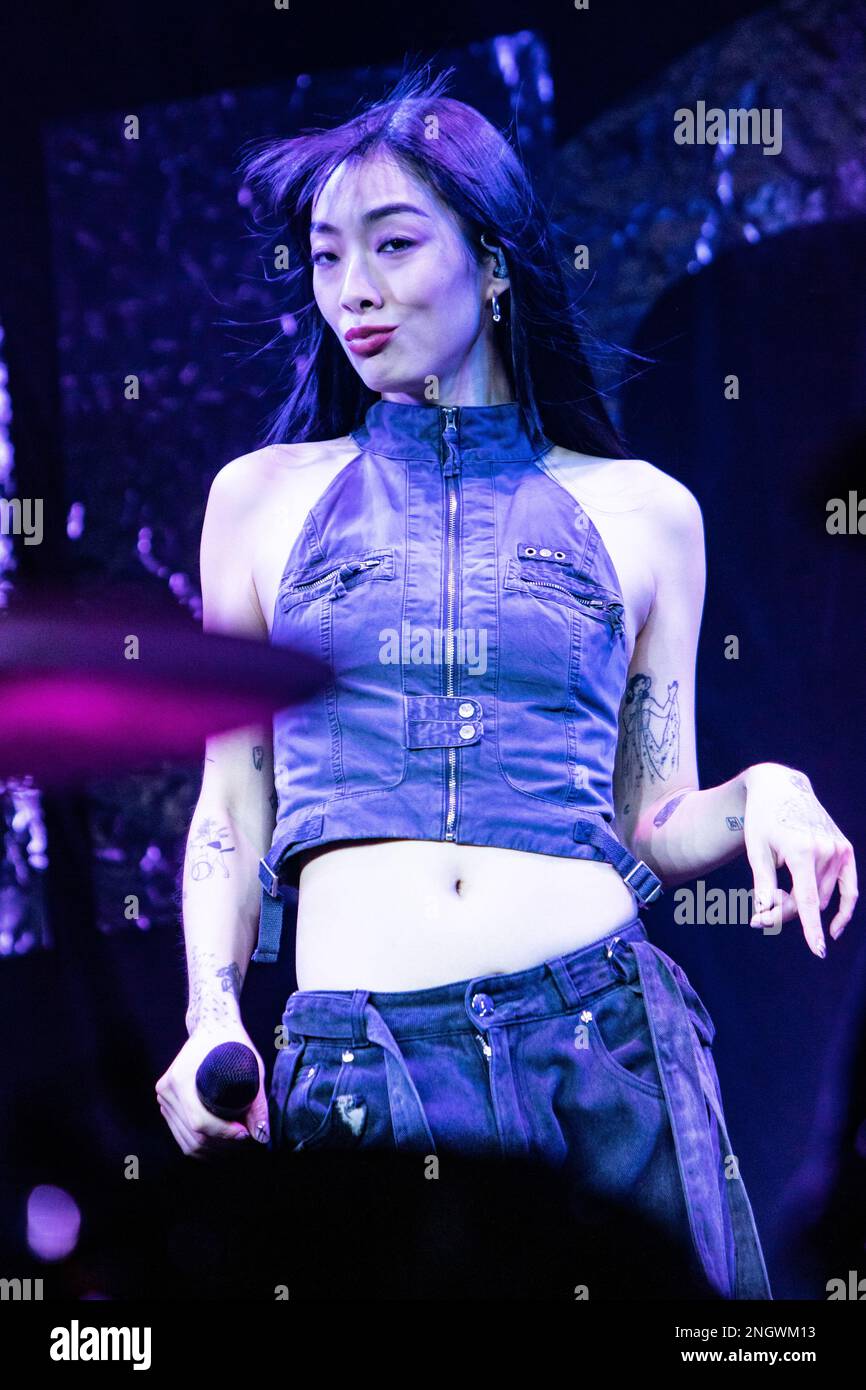 Milan Italy. 18 February 2023. The Japanese-British singer-songwriter ...