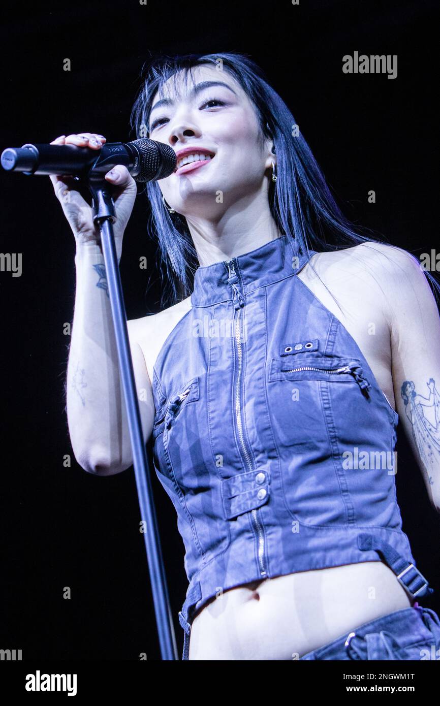 Milan Italy. 18 February 2023. The Japanese-British singer-songwriter ...