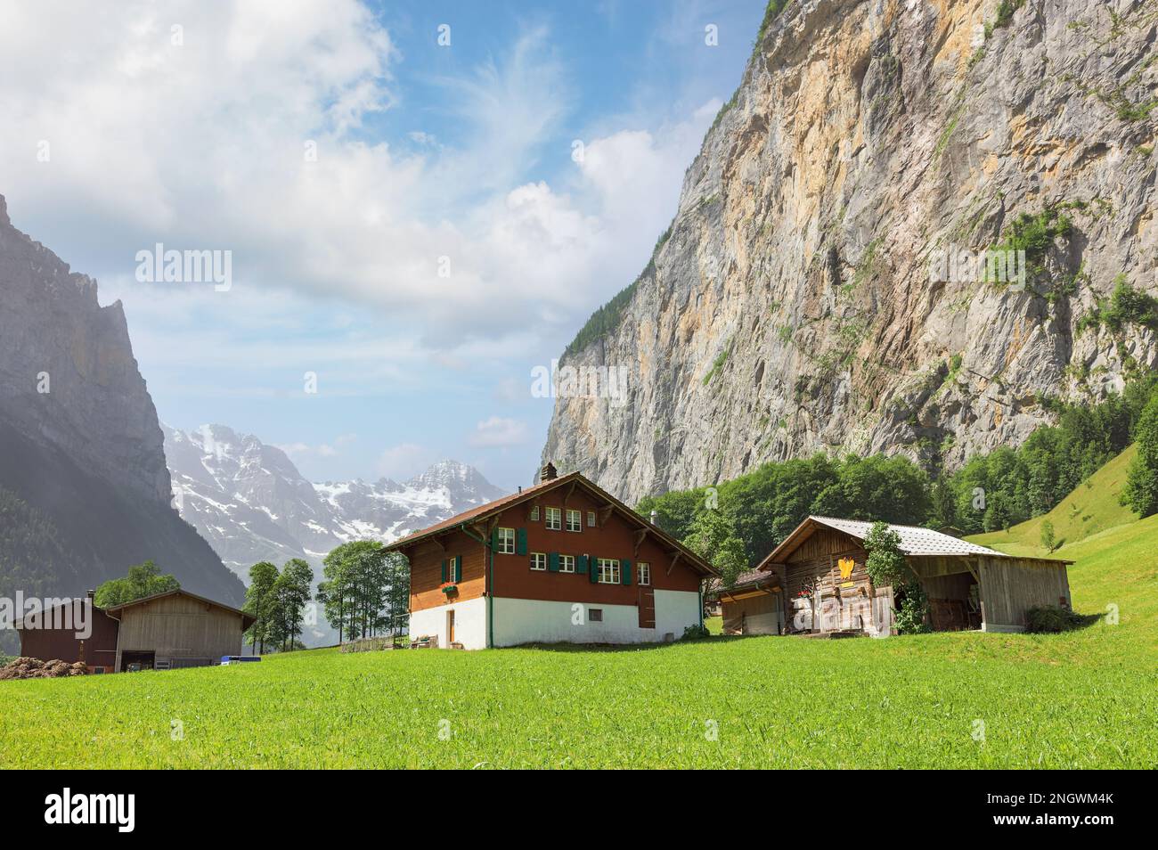 Beautiful swiss valley hi-res stock photography and images - Alamy