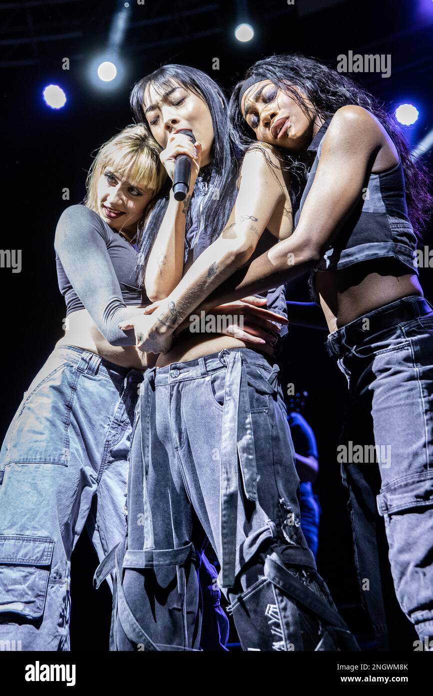 Milan Italy. 18 February 2023. The Japanese-British singer-songwriter ...