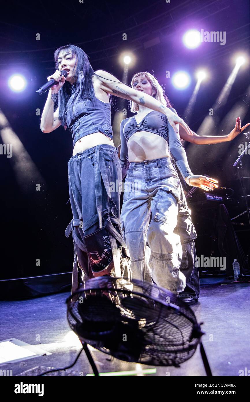 Milan Italy. 18 February 2023. The Japanese-British singer-songwriter ...