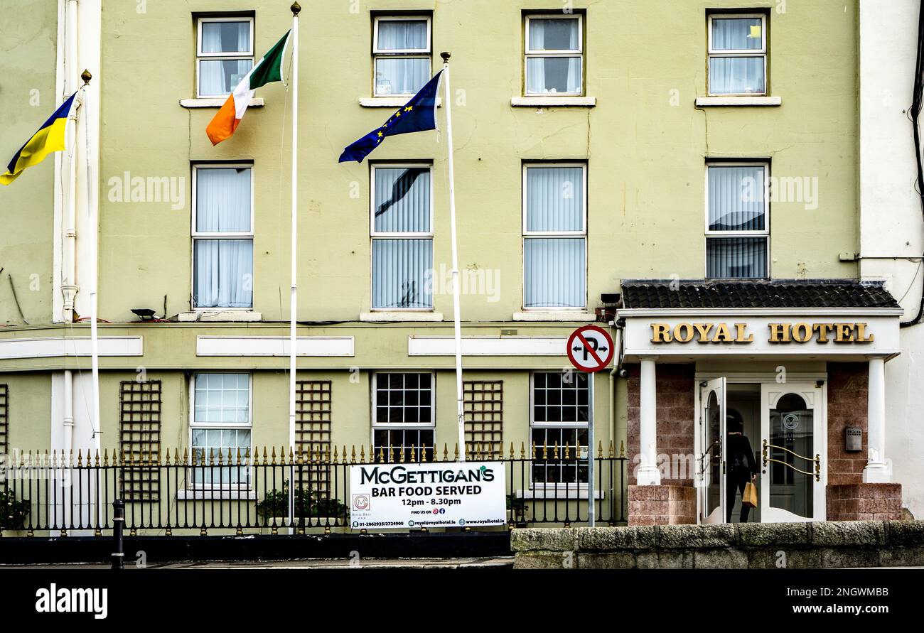 The Royal Hotel, Main Street, Bray, Co Wicklow, Ireland Stock Photo - Alamy