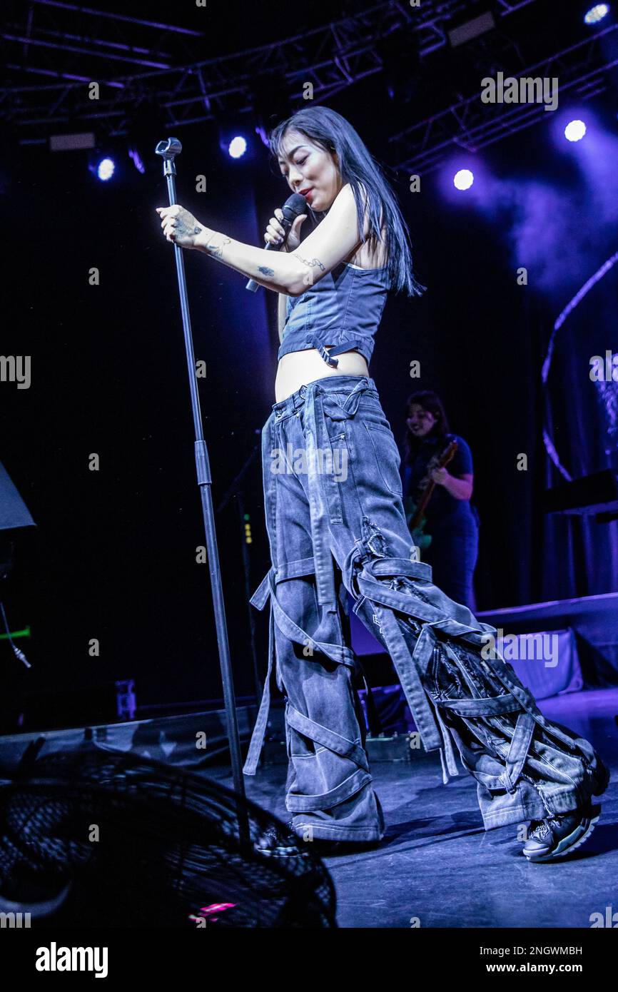 Milan Italy. 18 February 2023. The Japanese-British singer-songwriter ...