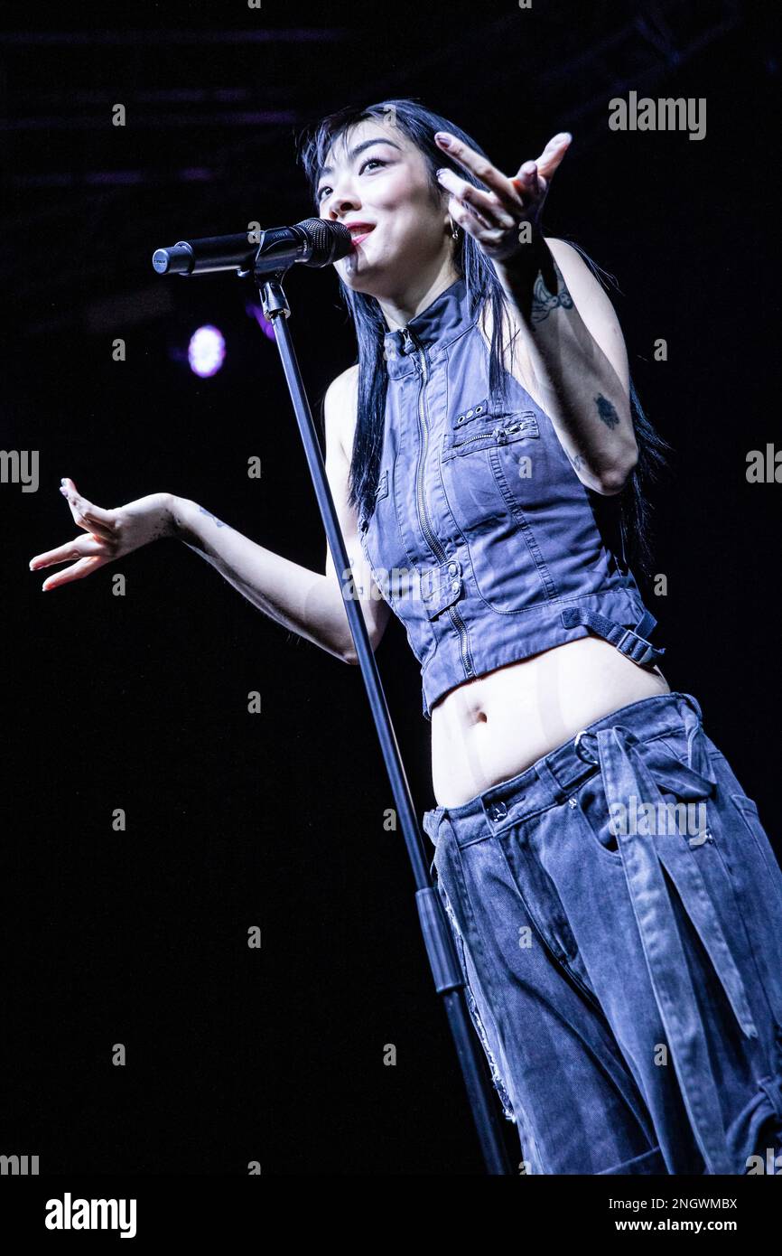 Milan Italy. 18 February 2023. The Japanese-British singer-songwriter ...