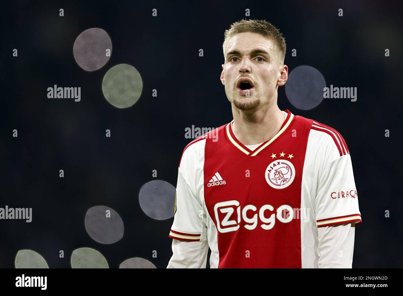 AMSTERDAM - Kenneth Taylor of Ajax during the Dutch premier league ...