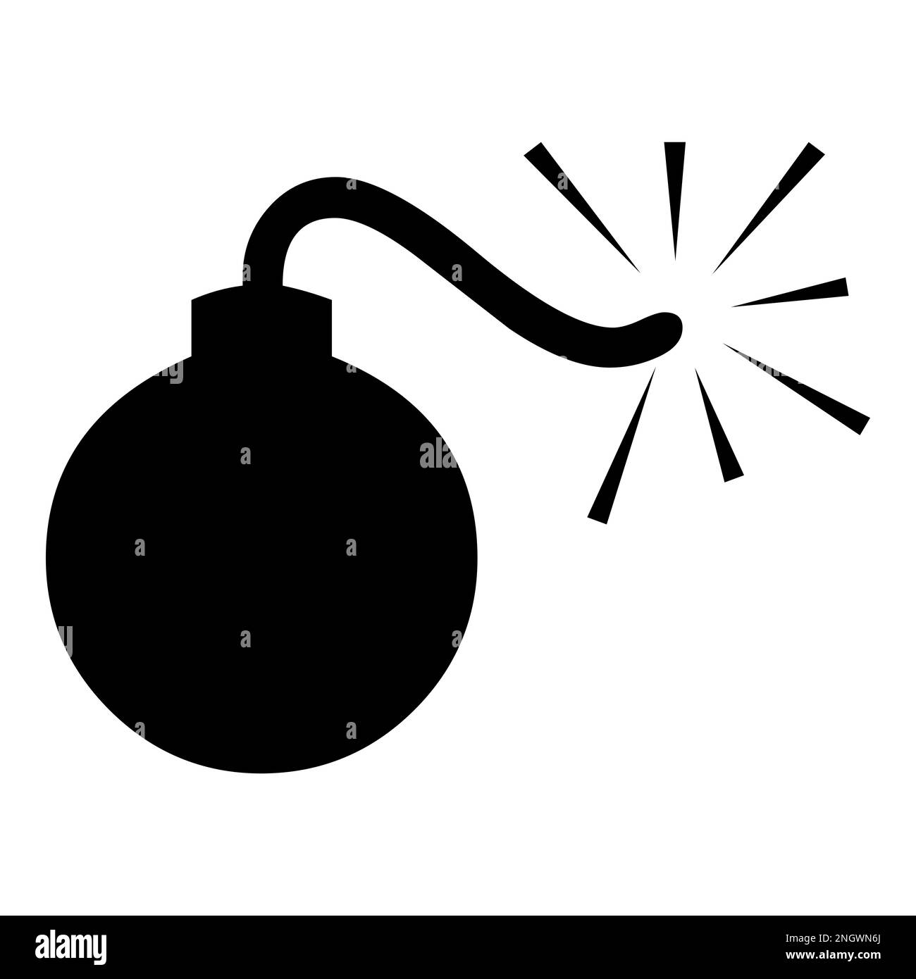 Hazard symbol explosive Black and White Stock Photos & Images - Alamy