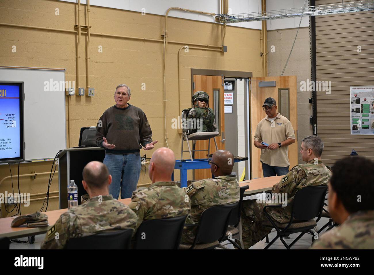 Tactical engagement simulation system tess hi-res stock photography and ...