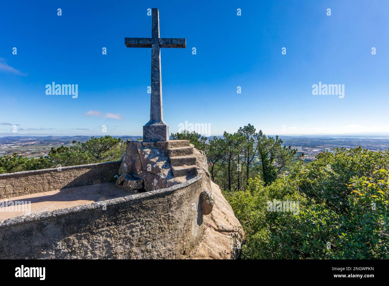 Santa Eufemia point of view, Sintra, Lisbon area, Portugal Stock Photo ...