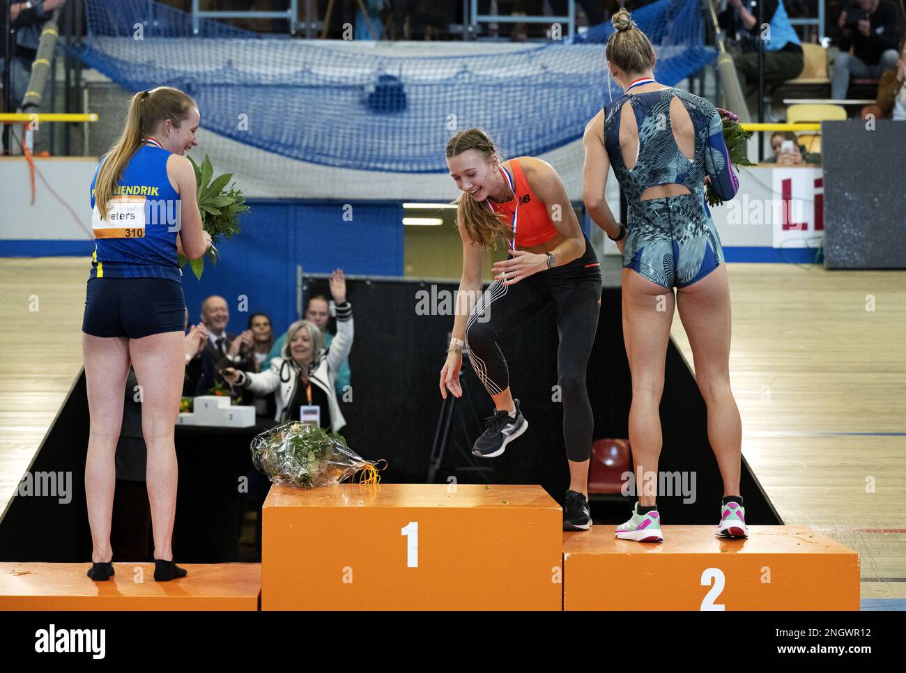 APELDOORN - Femke Bol with world record in the 400m during the second ...