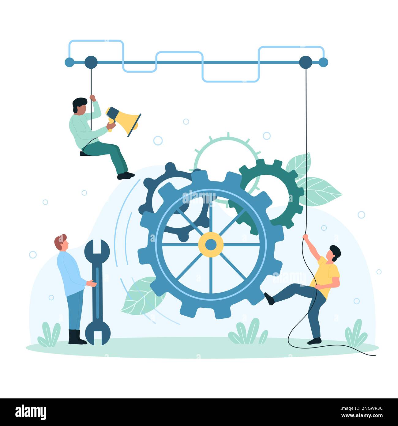 Effective communication cartoon hi-res stock photography and images - Alamy