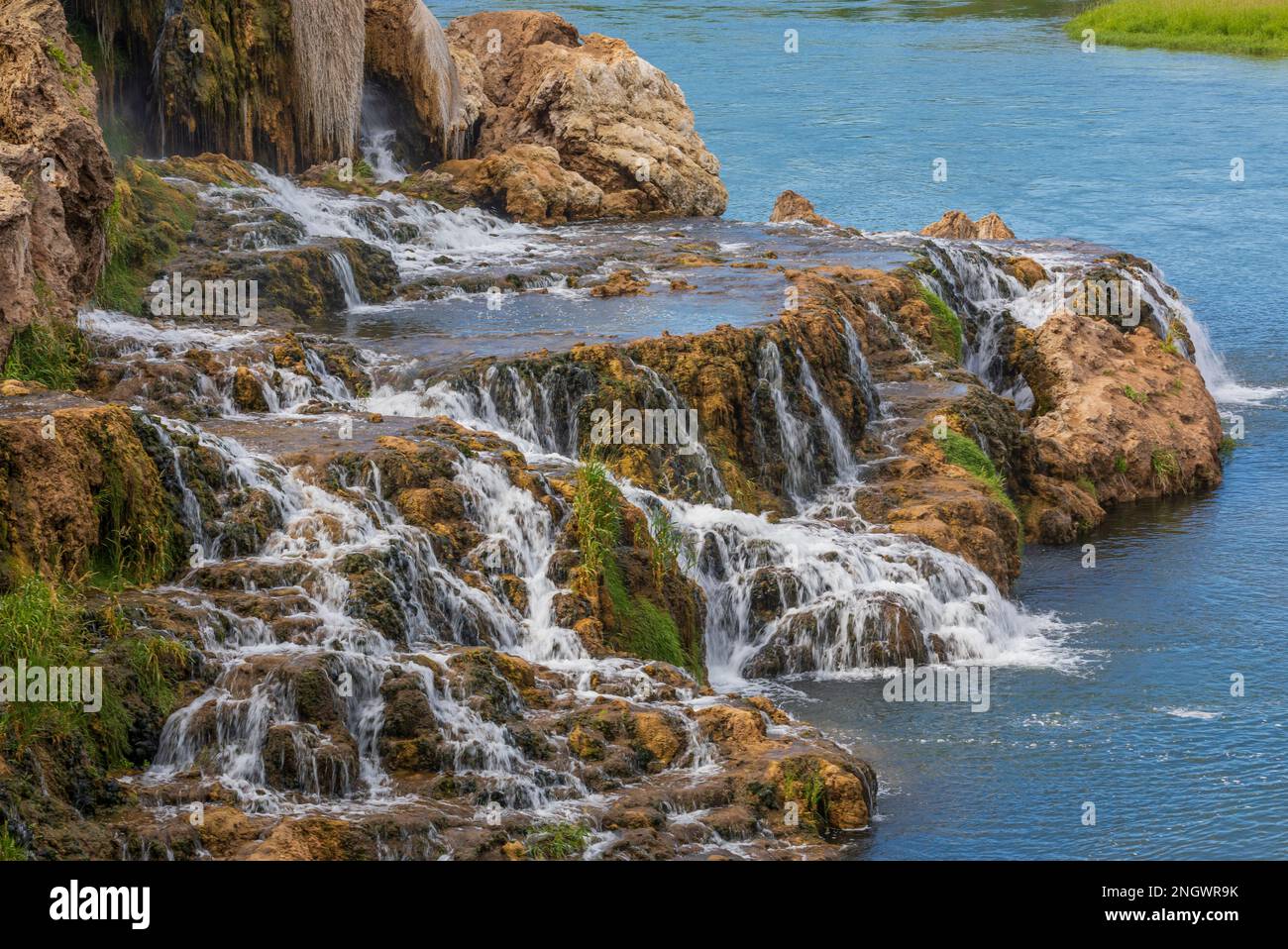 Scenic Fall Creek Falls Along the Snake River Idaho Stock Photo - Alamy