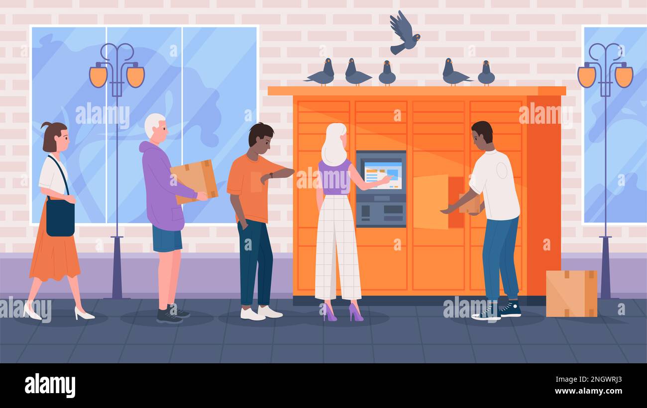 Automat Stock Vector Images - Alamy