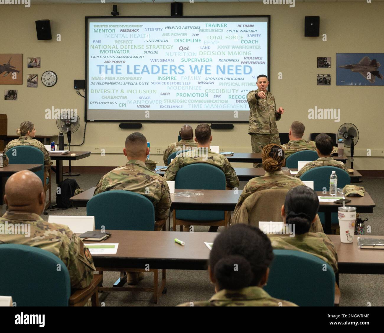 U.S. Air Force Chief Master Sgt. Jason Shaffer, 56th Fighter Wing ...