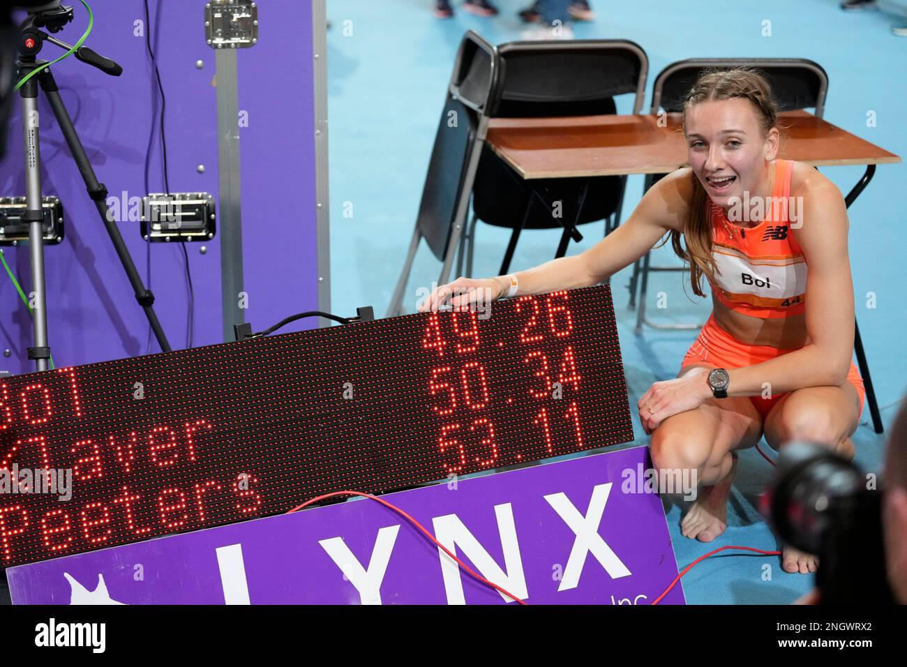 Femke bol indoor hi-res stock photography and images - Alamy