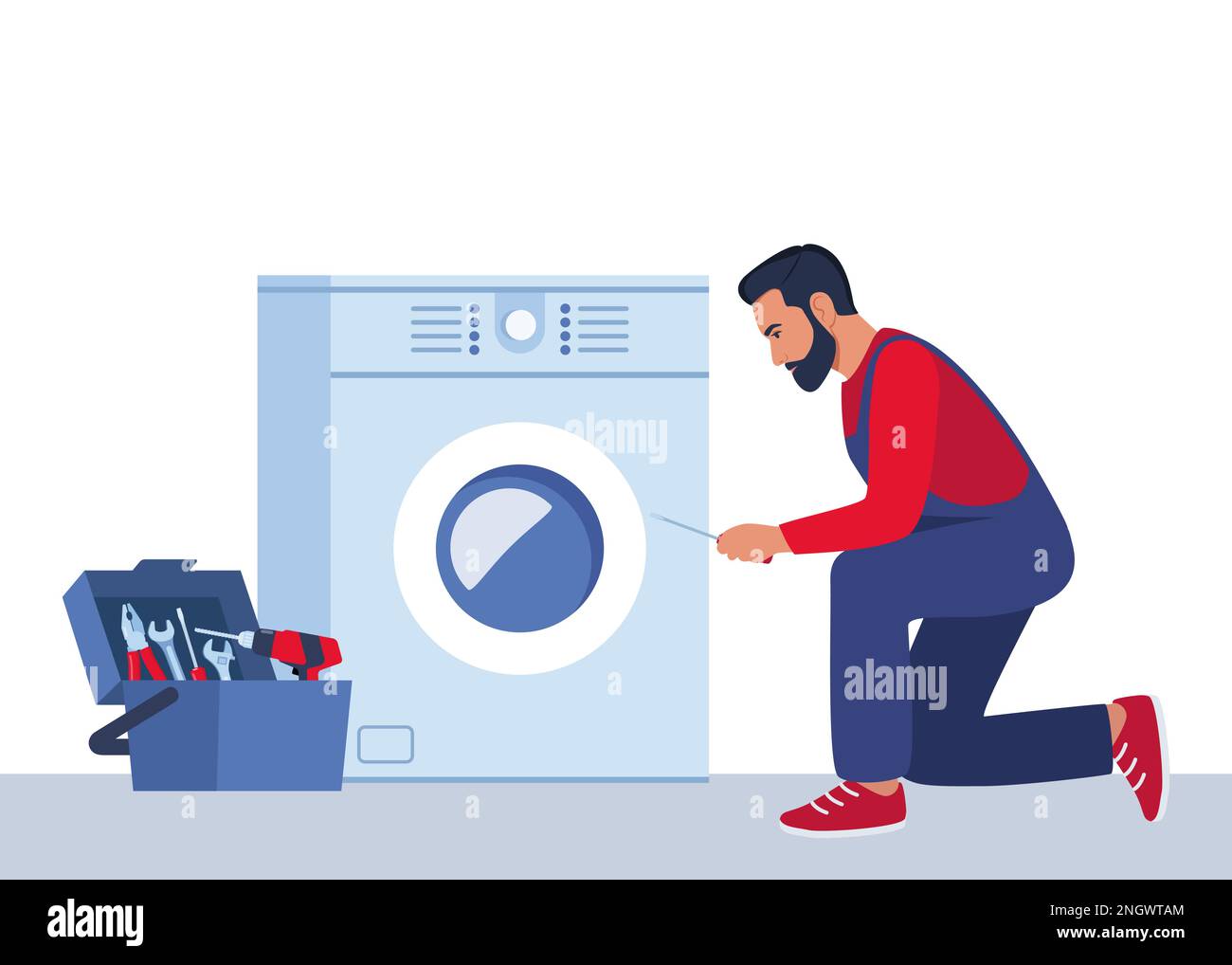 Master washer hi-res stock photography and images - Alamy
