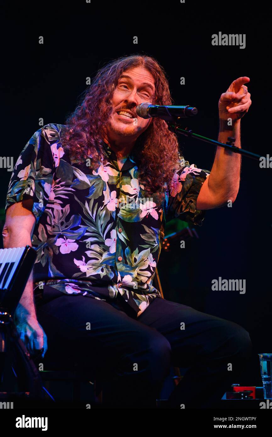 The american artist Yan Al Yankovic performs live in Brussels | Le ...