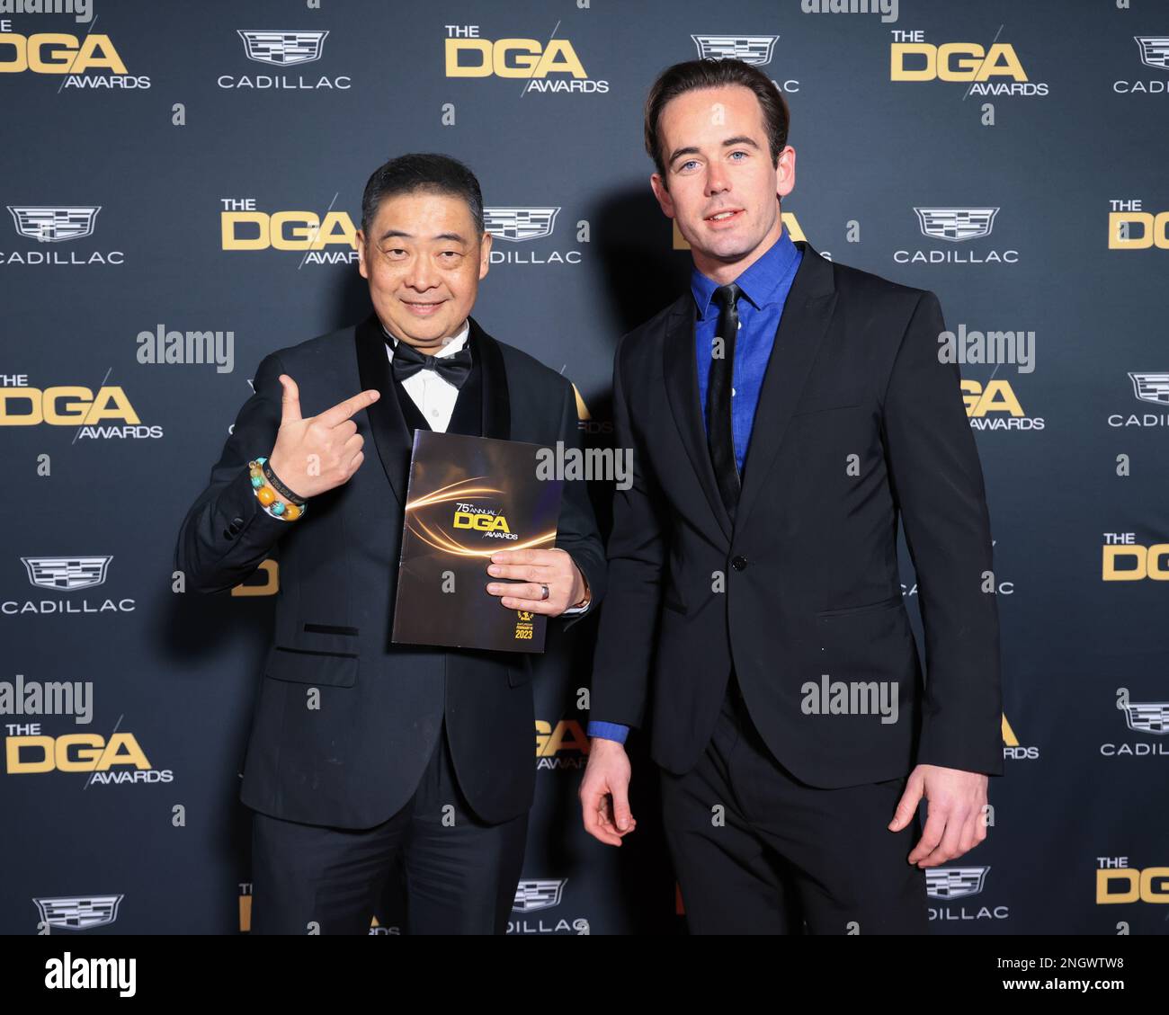 Beverly Hills, California, USA. 18th February, 2023. TV host Joey Zhou ...