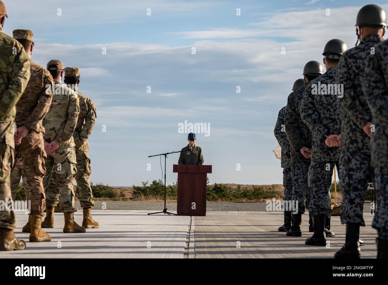 U.S. Air Force Col. Michael Richard, 35th Fighter Wing commander ...