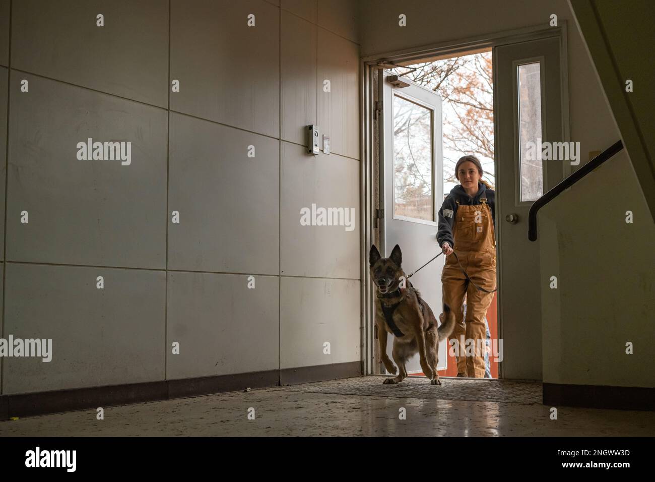 U.S. Air Force Senior Airman Margie Taylor, 35th Security Forces ...