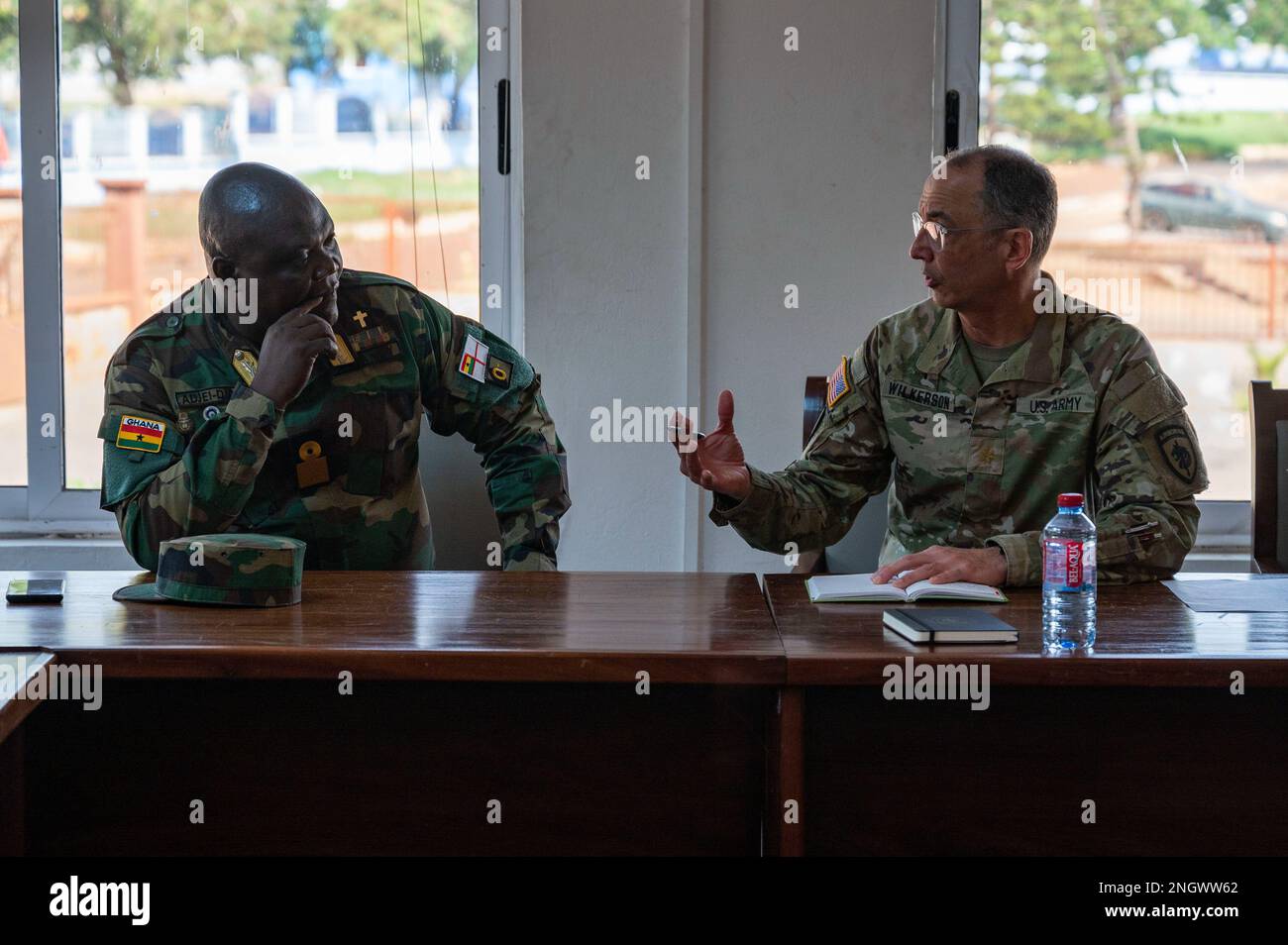 A member of the Special Operations Command Africa Chaplain Corps and ...