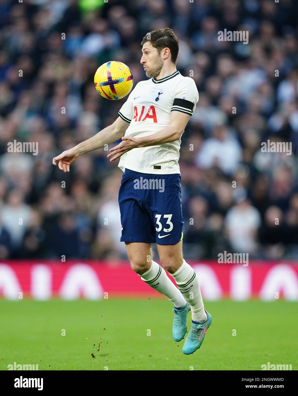 Tottenham Hotspur's Ben Davies during the Premier League match at the ...