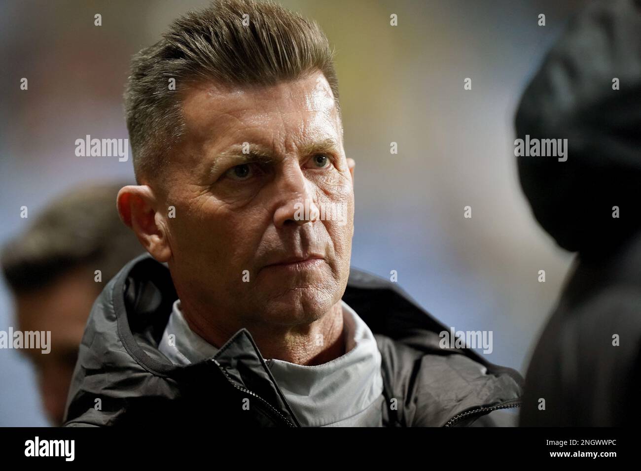 Korea Republic manager Colin Bell before the Arnold Clark Cup match at ...