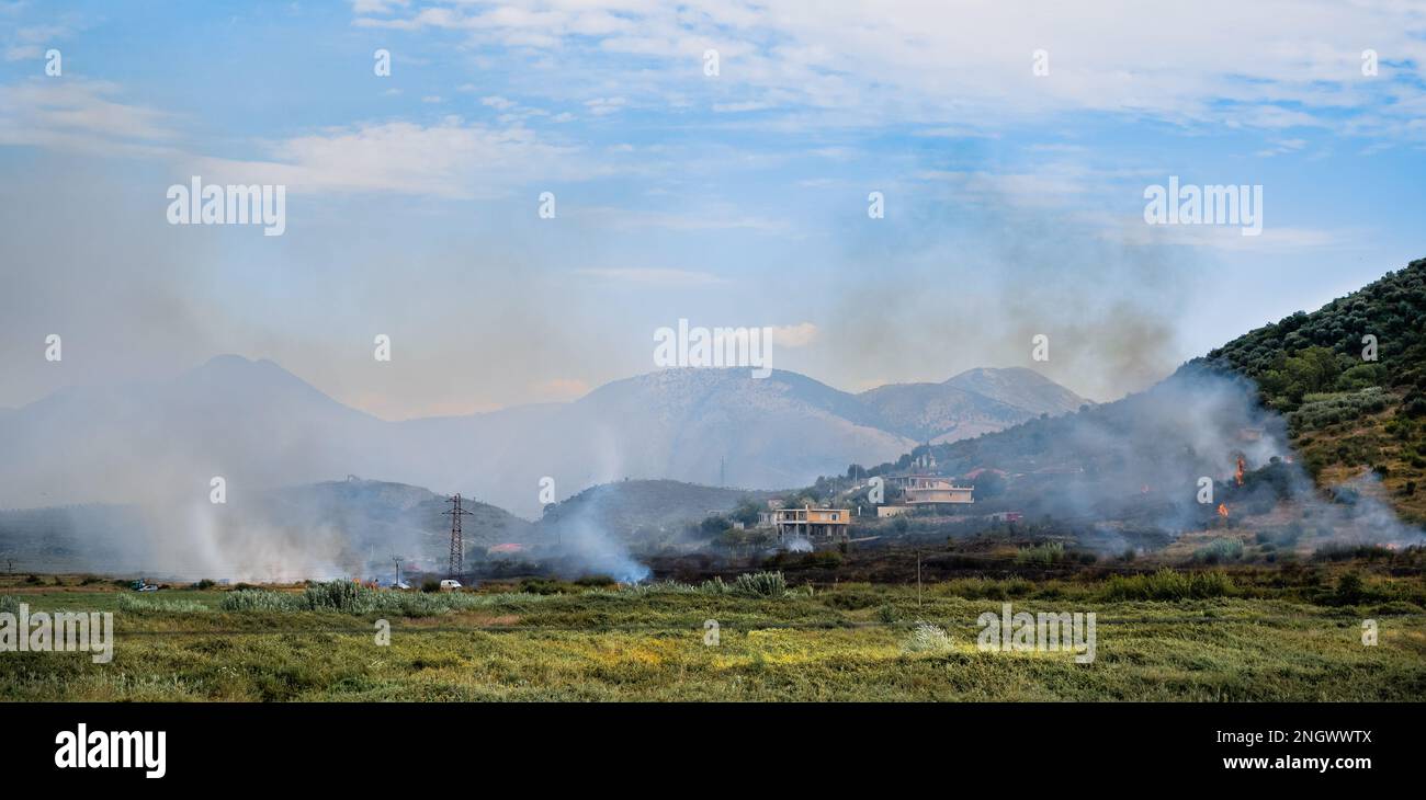 Slash-and-burn method of agriculture farming still practice by certain ...
