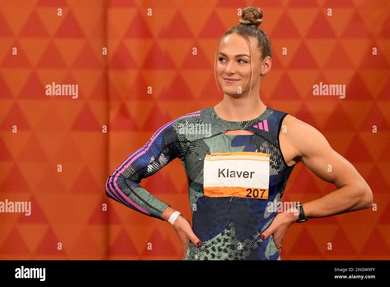 Lieke klaver before the 60m hurdles women hi-res stock photography and ...