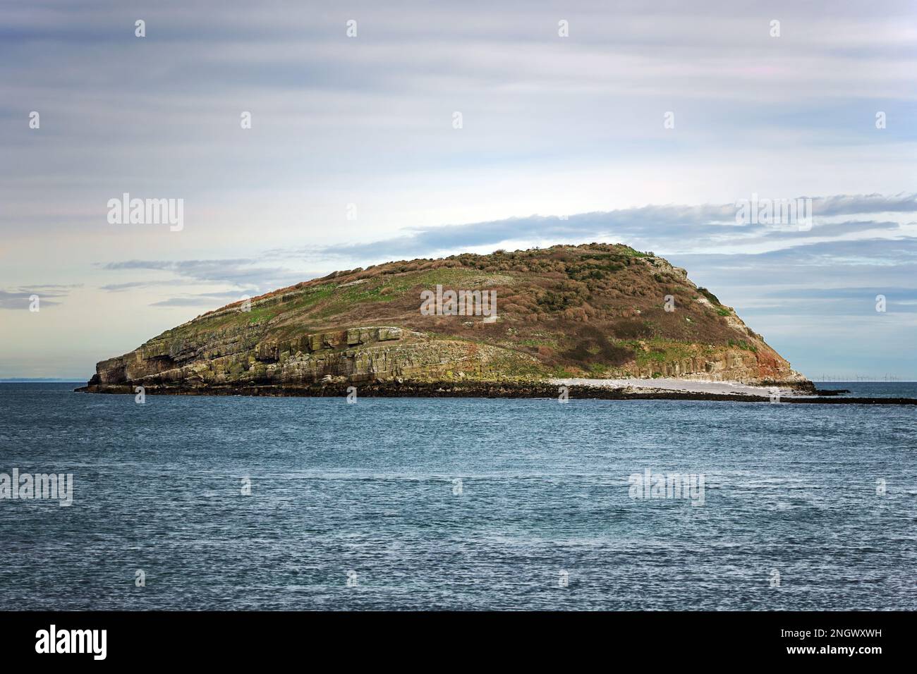 Puffin Island (Ynys Seiriol in Welsh) is located off Penmon Point ...