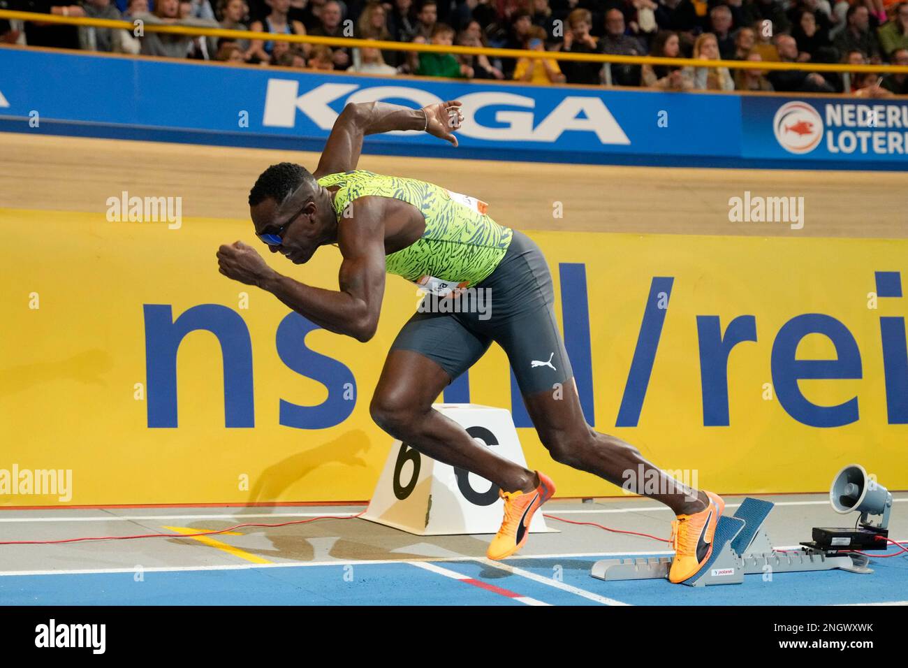 Liemarvin bonevacia competing on the 400m men hi-res stock photography ...
