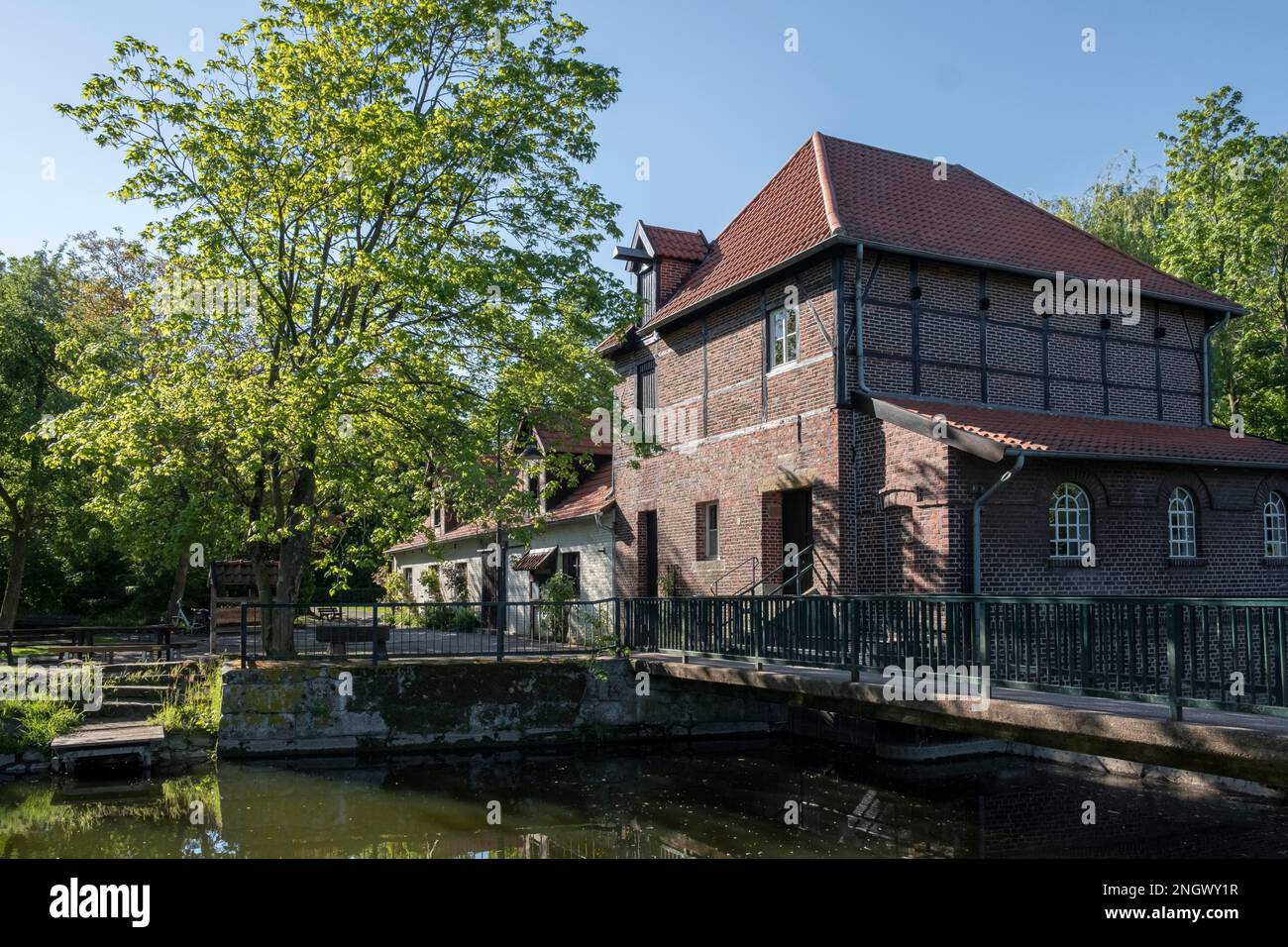 Plagemann's Mill, Restored grain water mill with sawmill, Metelen ...