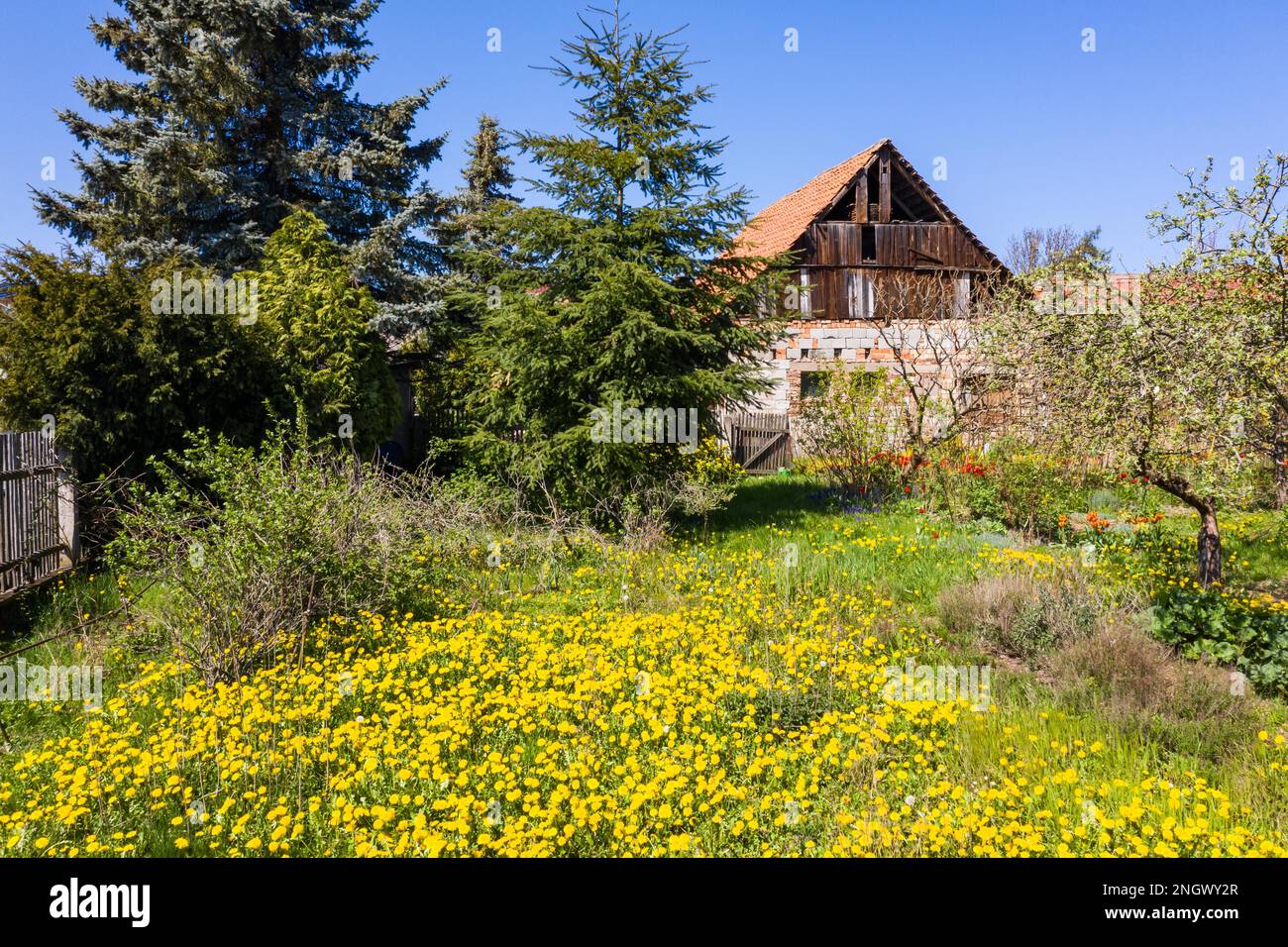 Barn garden hi-res stock photography and images - Alamy