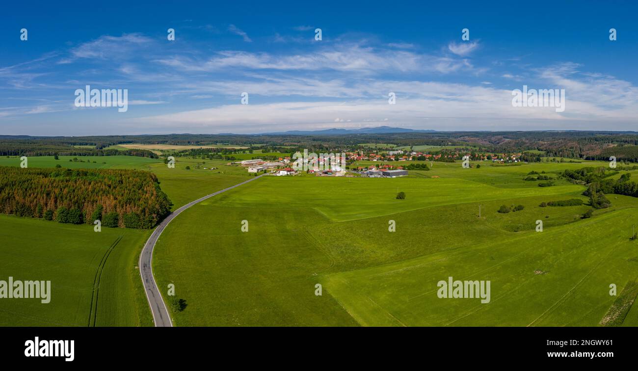 Aerial view thale town germany hi-res stock photography and images - Alamy