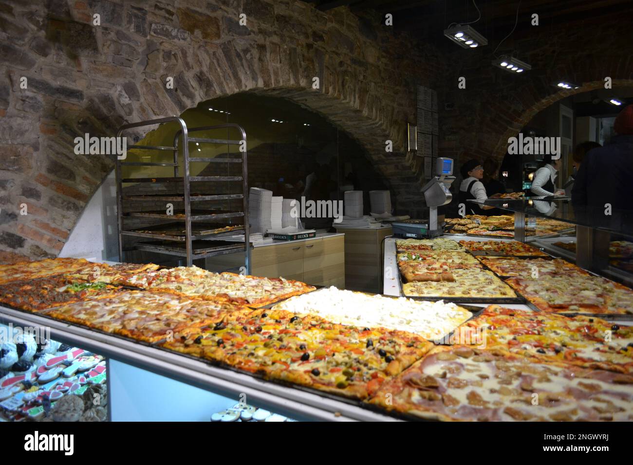 Bakery shop interiors hi-res stock photography and images - Alamy