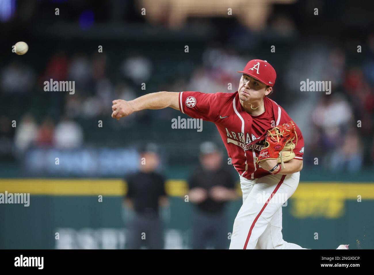Arkansas razorback baseball hi-res stock photography and images - Alamy