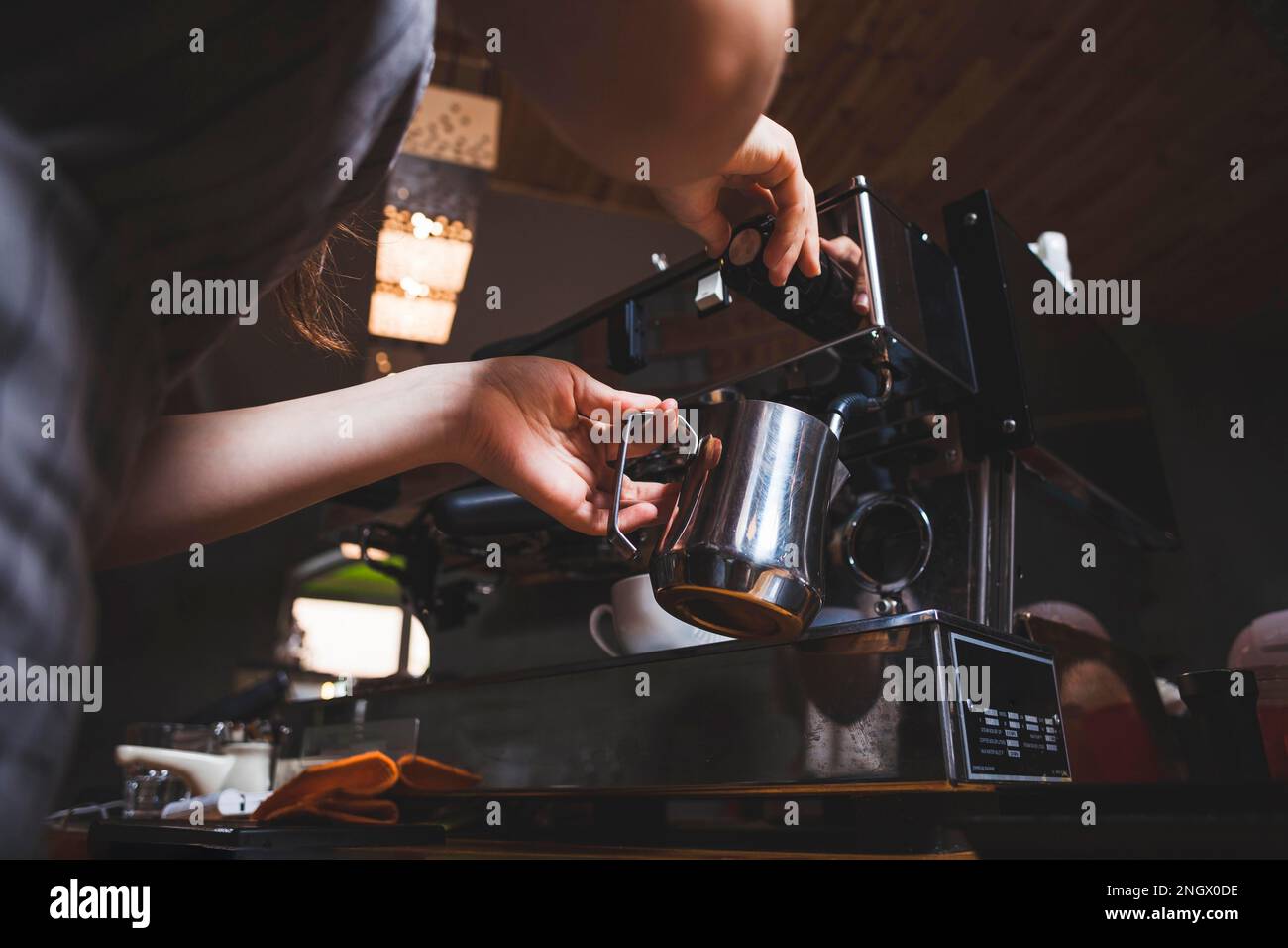 Automated coffee machine hi-res stock photography and images - Alamy