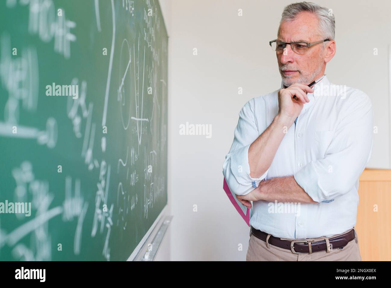 Math teacher hi-res stock photography and images - Alamy