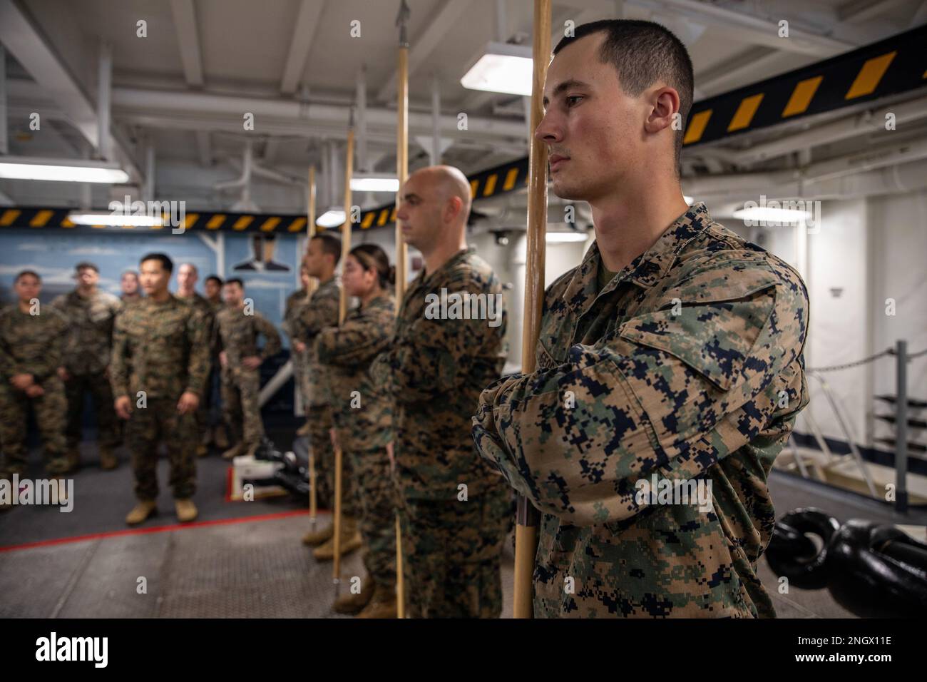 221129-N-VS068-1035 PACIFIC OCEAN (Nov. 30, 2022) – Marines assigned to ...