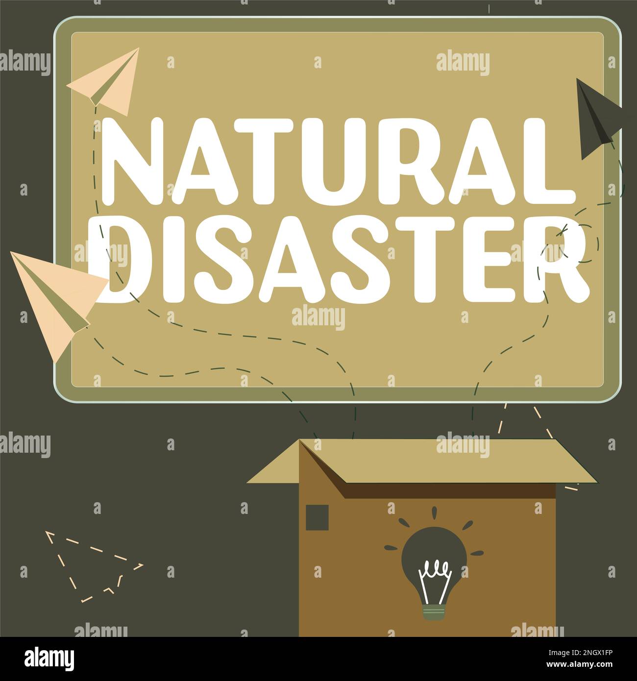 Handwriting text Natural Disaster. Conceptual photo occurring in the ...