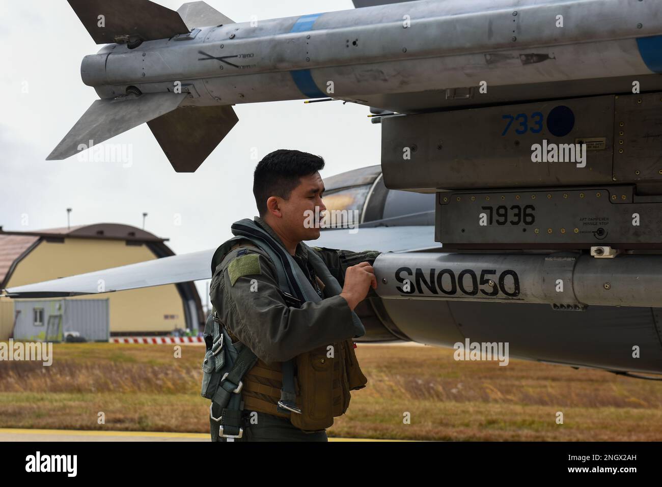 U.S. Air Force Capt. Matthew Hale, 35th Fighter Squadron pilot ...