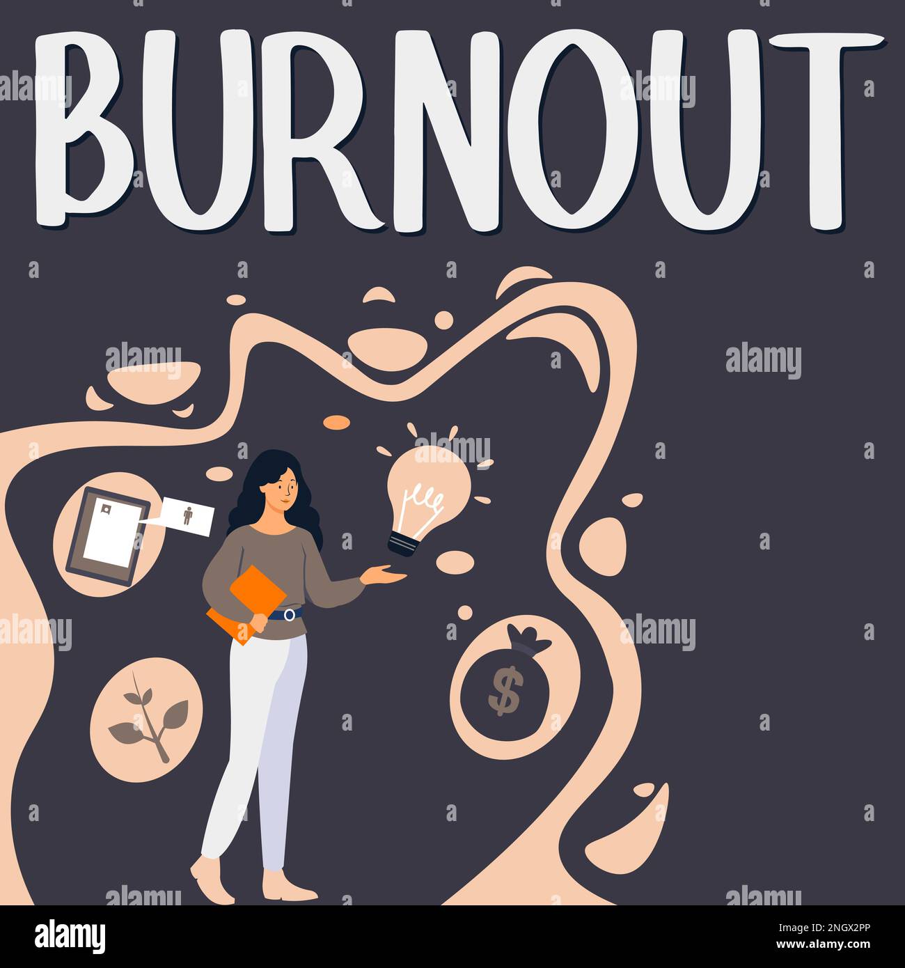 Inspiration showing sign Burnout. Business concept Feeling of physical ...