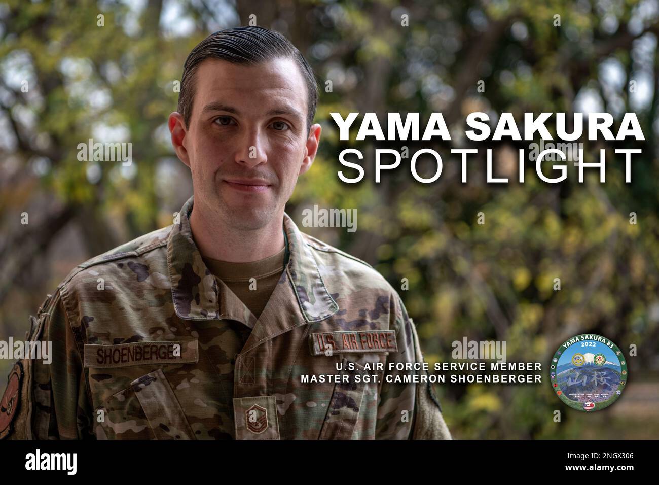 U.S. Air Force Master Sgt. Cameron Shoenberger, Washington Air National ...