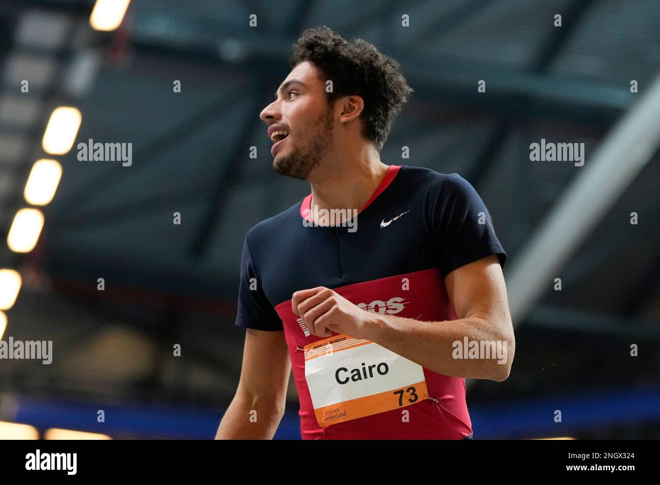 David cairo competing on the long jump men hi-res stock photography and ...