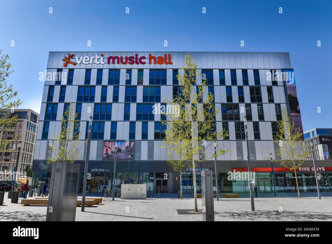 Verti Music Hall, Mercedes-Platz, Friedrichshain, Berlin, Germany Stock ...