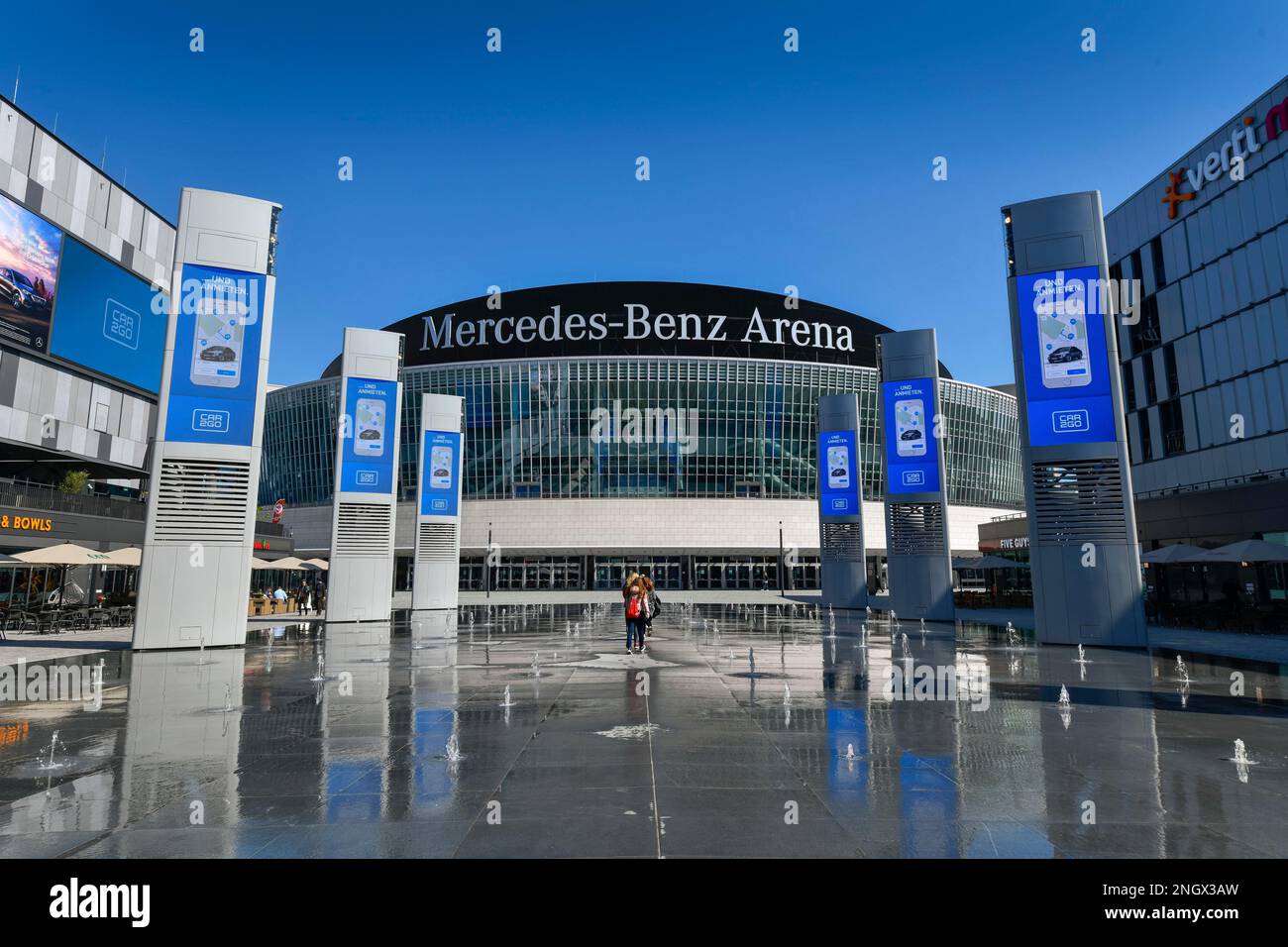 Mercedes-Benz Arena, Mercedes-Platz, Friedrichshain, Berlin, Germany ...