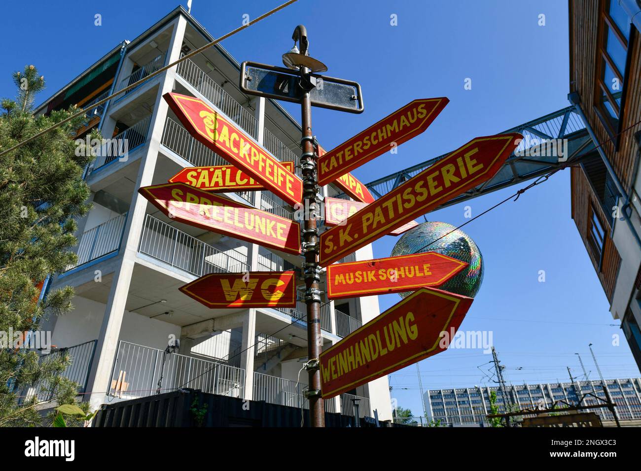 To development area friedrichshain hi-res stock photography and images ...