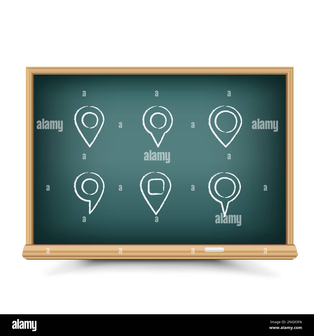 Blackboard chalk draw map pins set Stock Vector Image & Art - Alamy Blackboard chalk draw map pins set Stock Vector Image & Art - Alamy