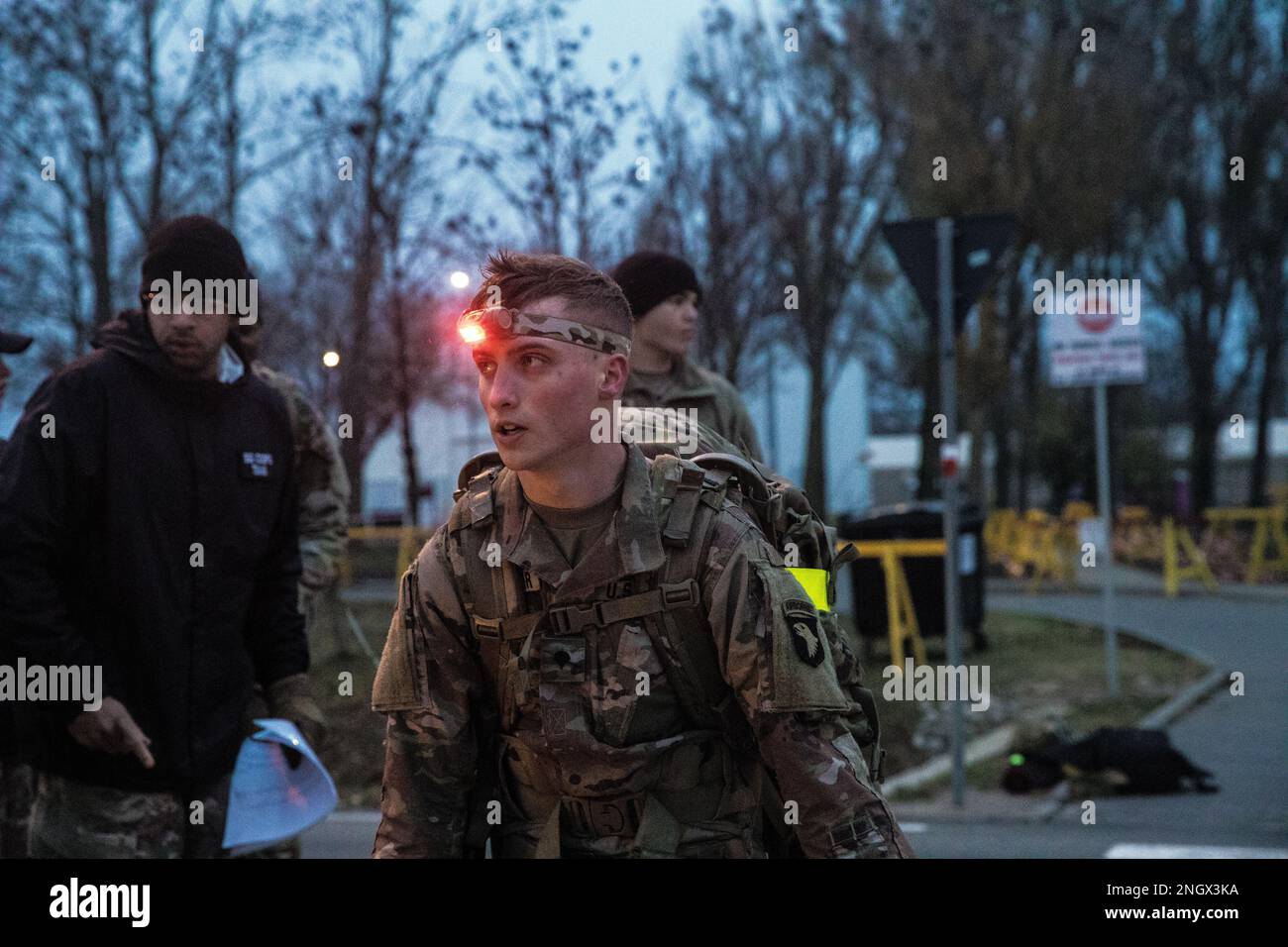U.S. Army Soldiers with the 1st Battalion, 502nd Infantry Regiment, 2nd ...